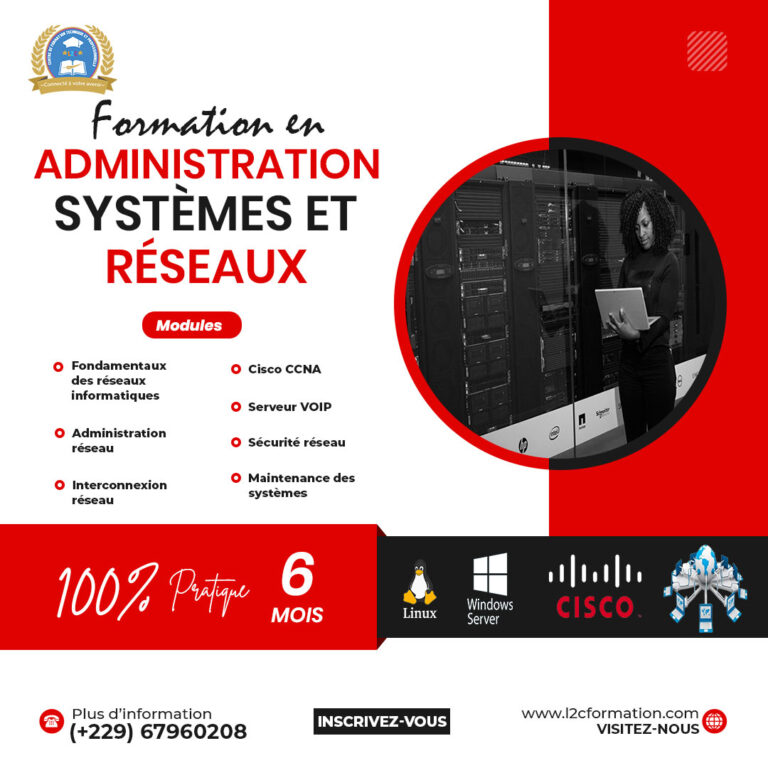 Administrateur systèmes et réseaux - CFTP-L2C Bénin